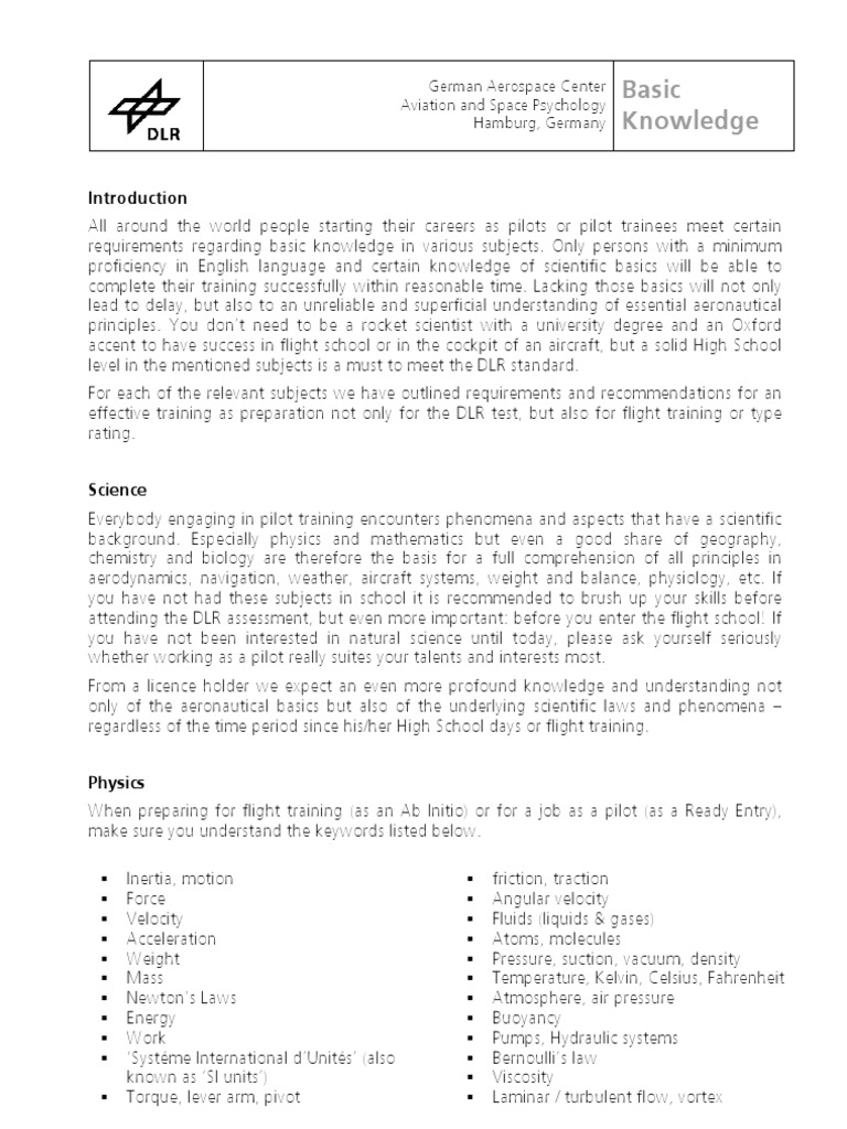 DLR - Basic Knowledge | PDF | Electromagnetic Radiation | Science