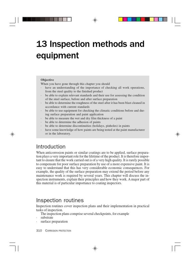 Coating Inspection Methods and Standards | PDF | Surface Roughness | Rust