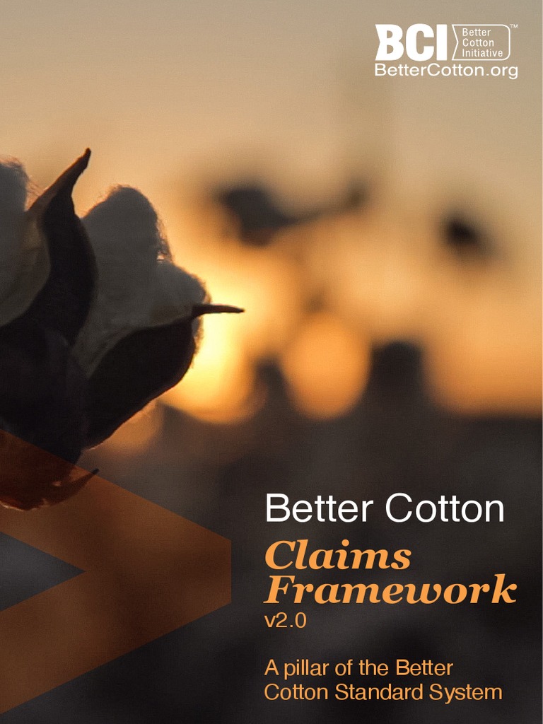 The Better Cotton Claims Framework V2.0 | PDF | Economies