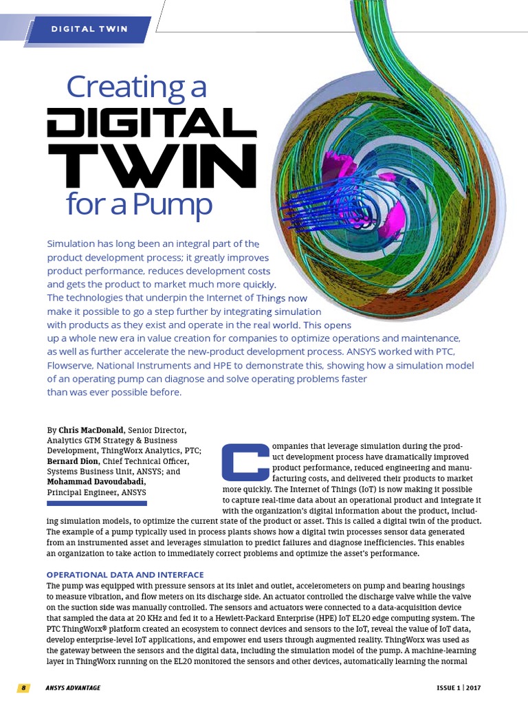Digital: Creating A For A Pump | PDF | Internet Of Things | Pump