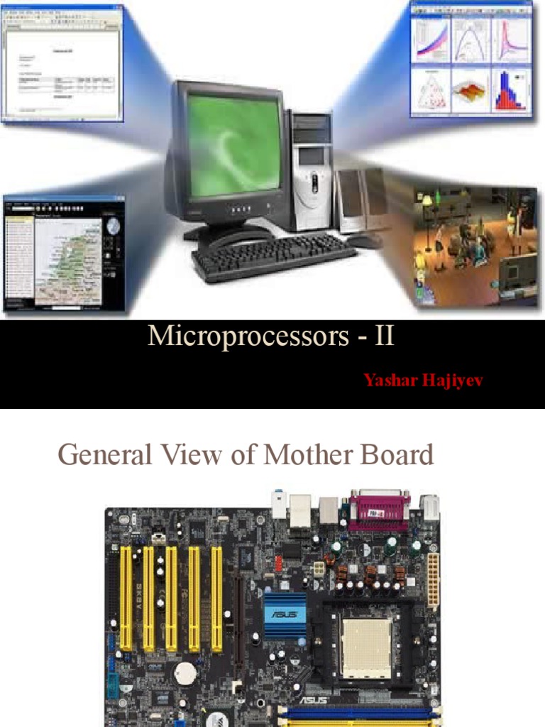 Microprocessors - II: Yashar Hajiyev | PDF | Central Processing Unit | Pointer (Computer ...