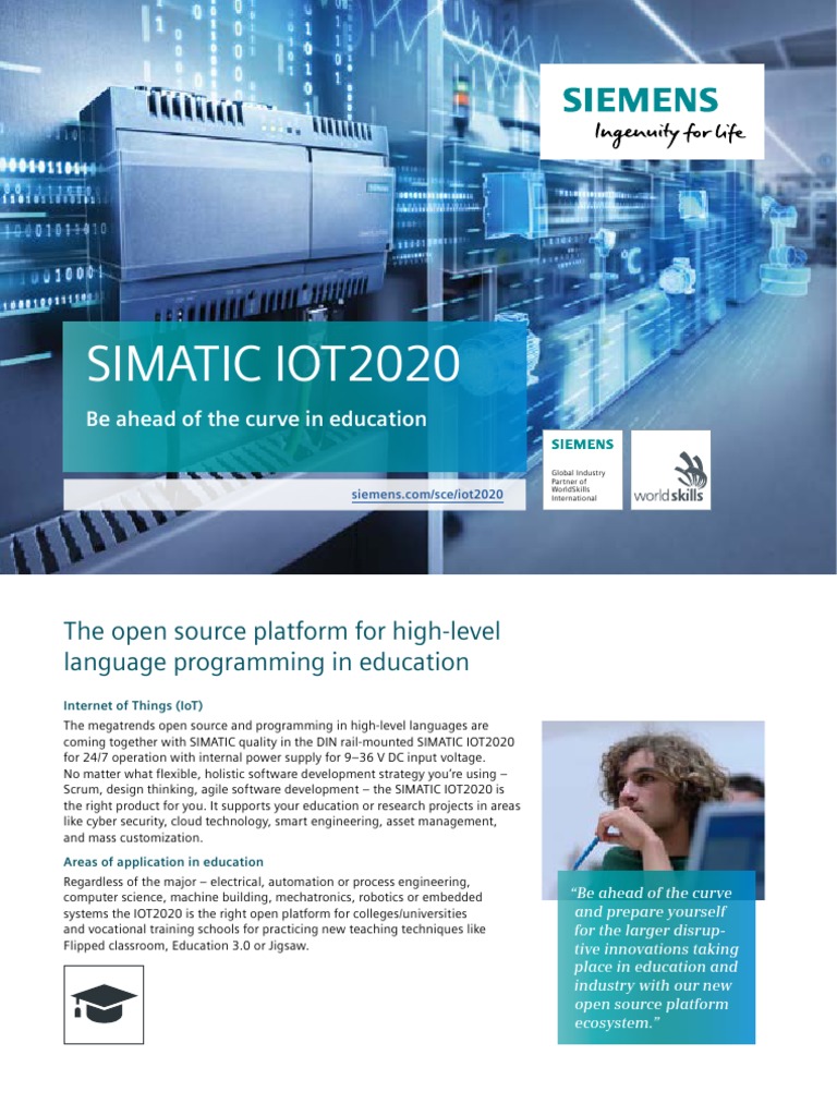 Siemens Simatic-Iot2020-En | PDF | Internet Of Things | Cloud Computing