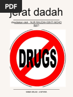 Jenis Dadah Dan Sebab Penggunaan Dadah | PDF