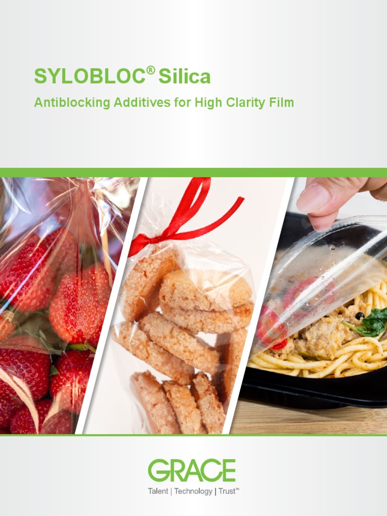 Sylobloc Silica: Antiblocking Additives For High Clarity Film | PDF ...
