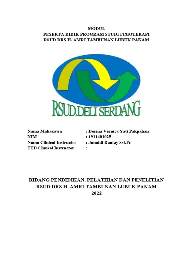 Lapsus Oa Deli Serdang | PDF