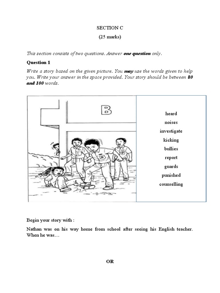 This Section Consists of Two Questions. Answer One Question Only | PDF