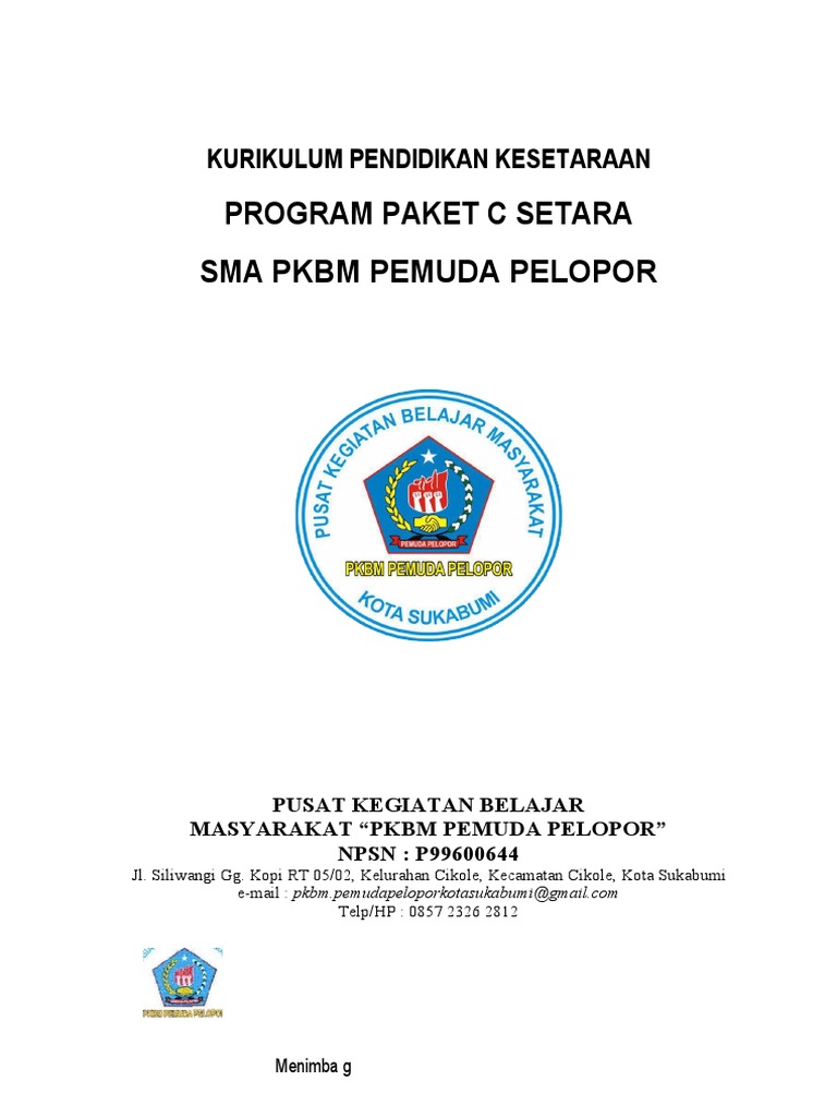 Kurikulum Paket C | PDF