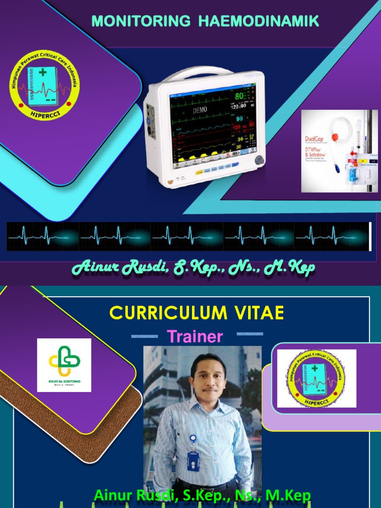 Monitoring Haemodinamik (Hipercci) Ainur Rusdi | PDF | Sains & Matematika