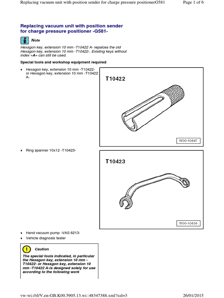 G581 Position Sender Replacement Guide | PDF | Screw | Nut (Hardware)