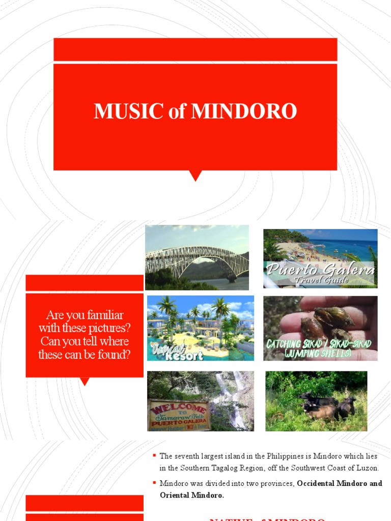 MUSIC of MINDORO | PDF | String Instruments | Musical Instruments