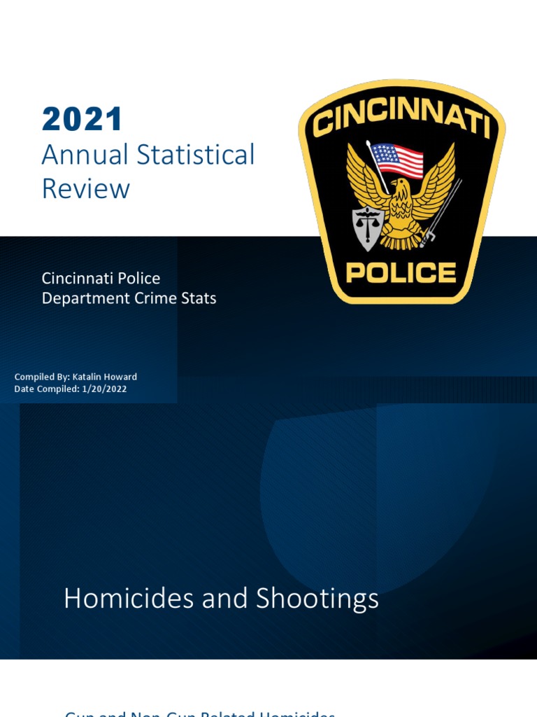 CPD: 2021 Annual Statistical Review | PDF | Violent Crime | Crimes