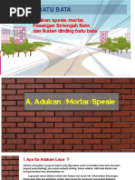 Definisi dan Manfaat Spesi dalam Bangunan | PDF