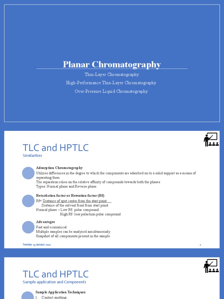 Planar Chromatography Pdf Thin Layer Chromatography Chromatography