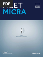 Medtronic Micra Transcatheter Pacing System Patient Brochure | PDF