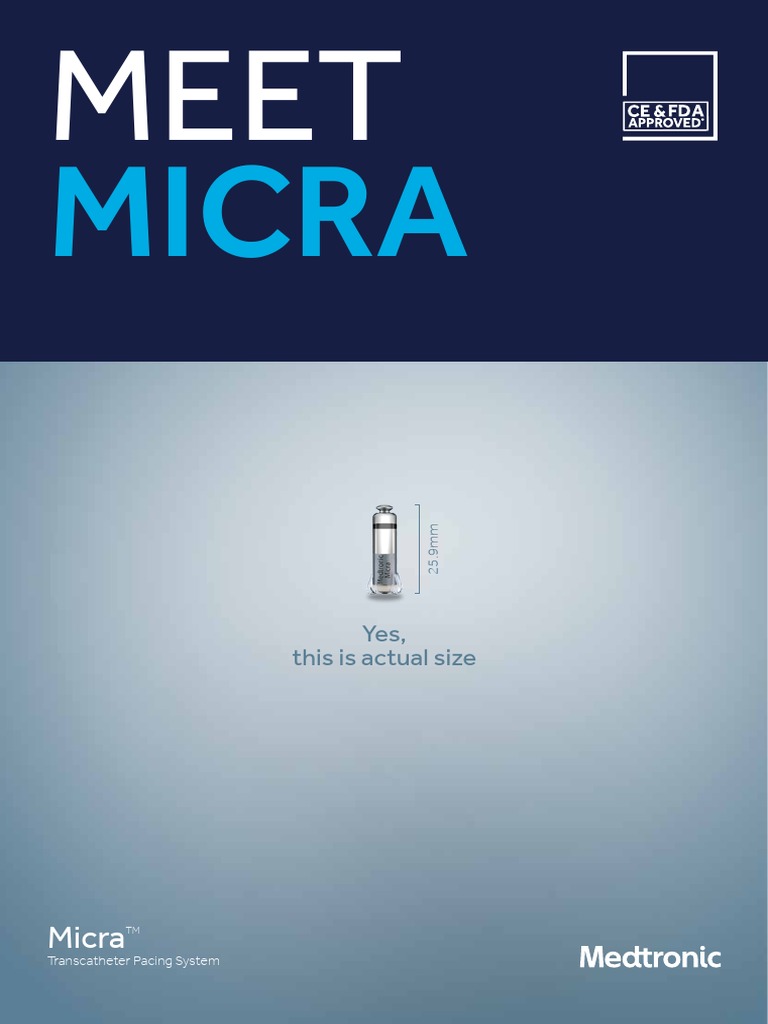 Micra Physician Brochure | PDF | Artificial Cardiac Pacemaker ...