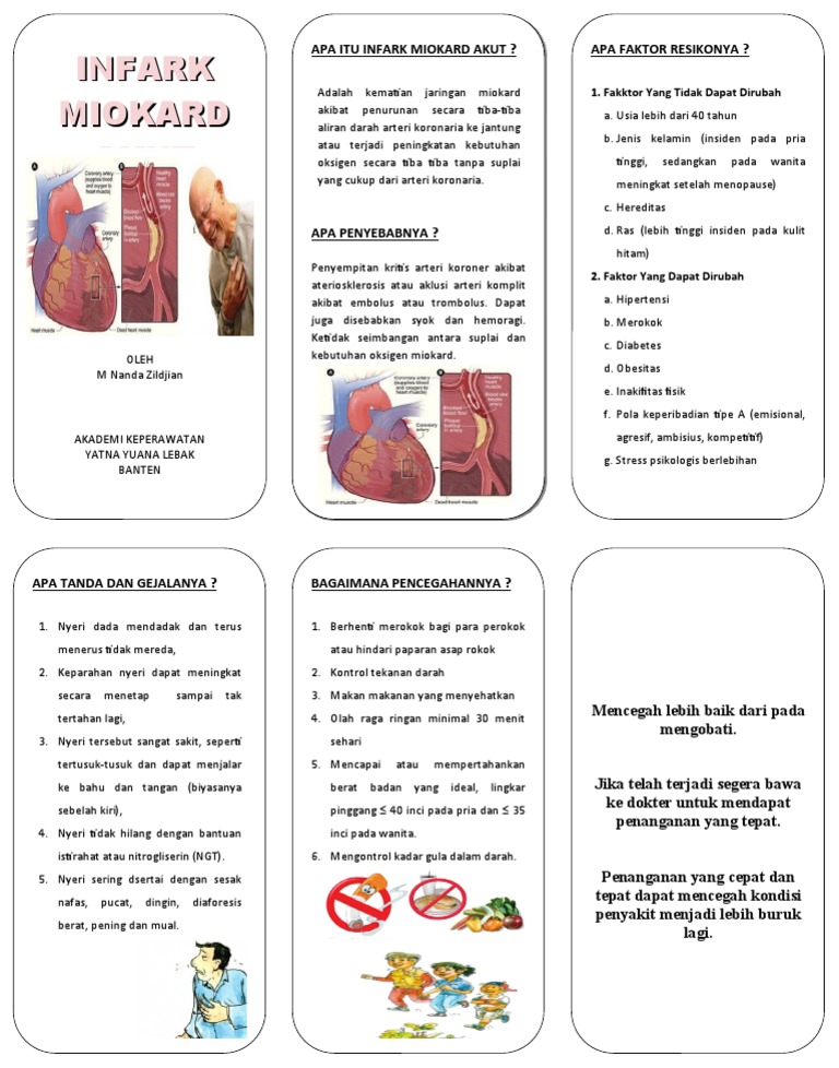 Leaflet-Nstemi M NANDA Z | PDF