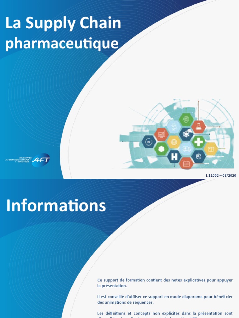 Supply Chain Pharmaceutique | PDF