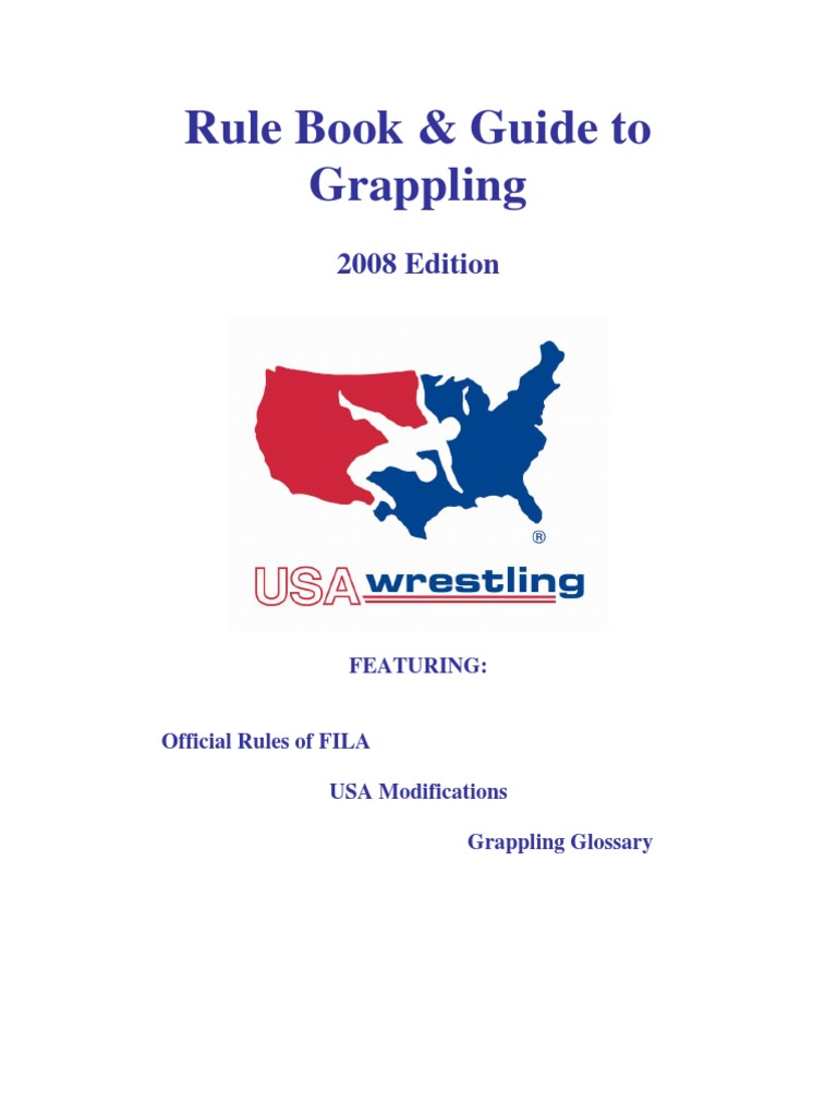 Grappling Rule Book | PDF | Professional Wrestling | Grappling