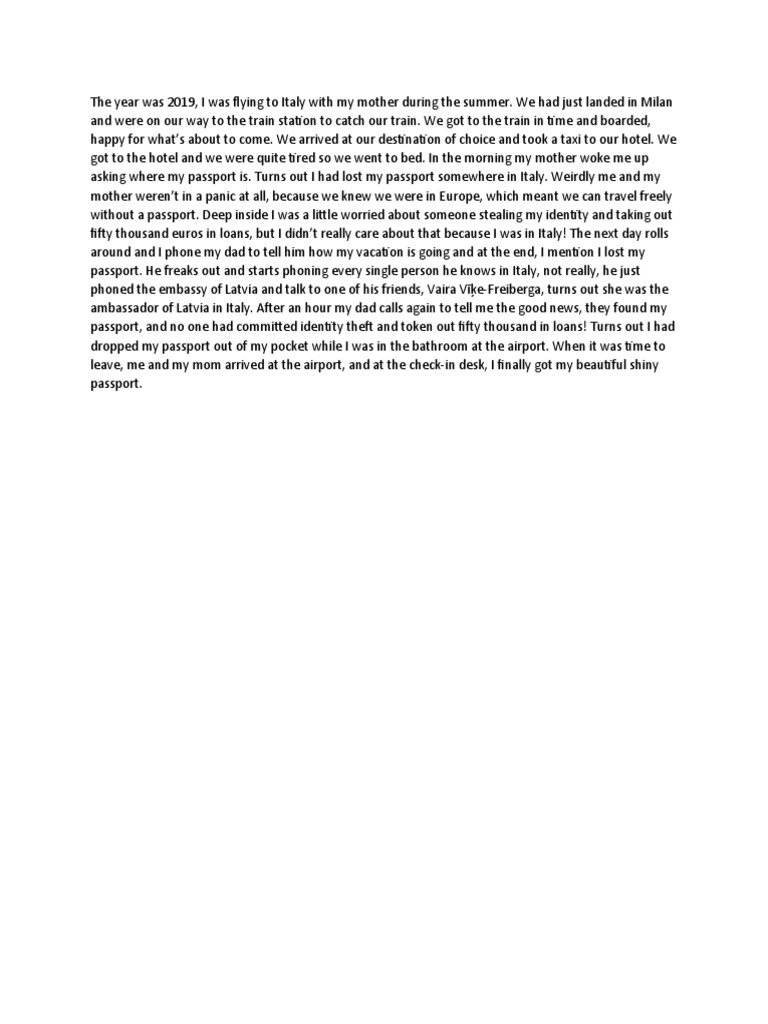 I Lose A Lot of Things | PDF
