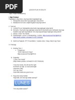 Module 4 (Pinggang Pinoy - Healthy Food Plate For Filipinos) | PDF