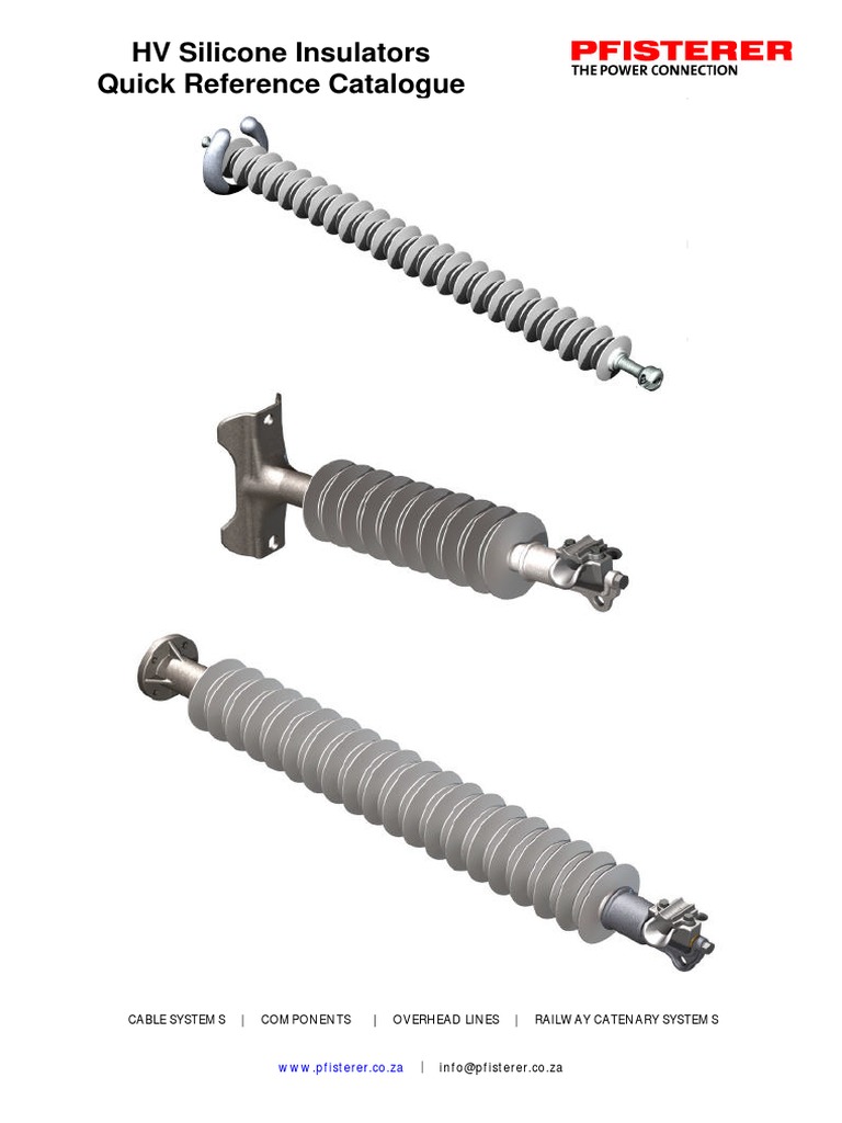 HV Quick Reference Catalogue | PDF | Insulator (Electricity) | Materials