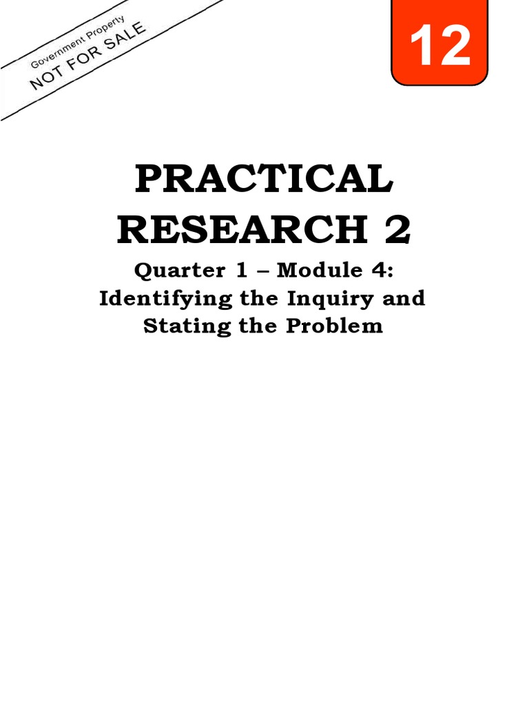 Practical Research 2-Module 4 (Q1 Wk9) | PDF | Popular Culture & Media ...