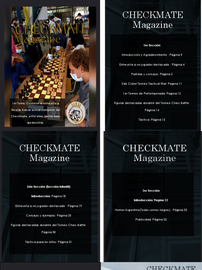 Checkmate Magazine | PDF | Juegos de estrategia abstractos | Juegos de ...