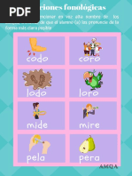 Pares Mínimos PDF | PDF | Fonema | Fonética