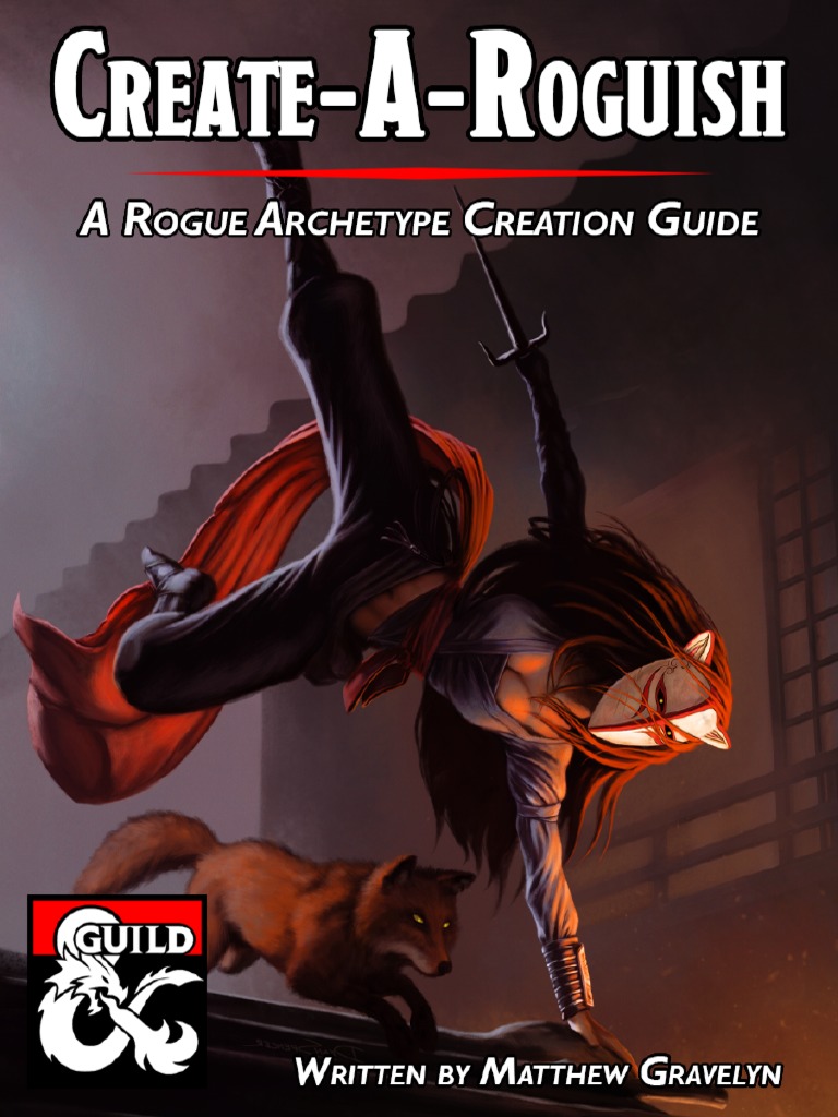 D&D 5e Rogue Archetype Creation Guide | PDF | Wizards Of The Coast ...