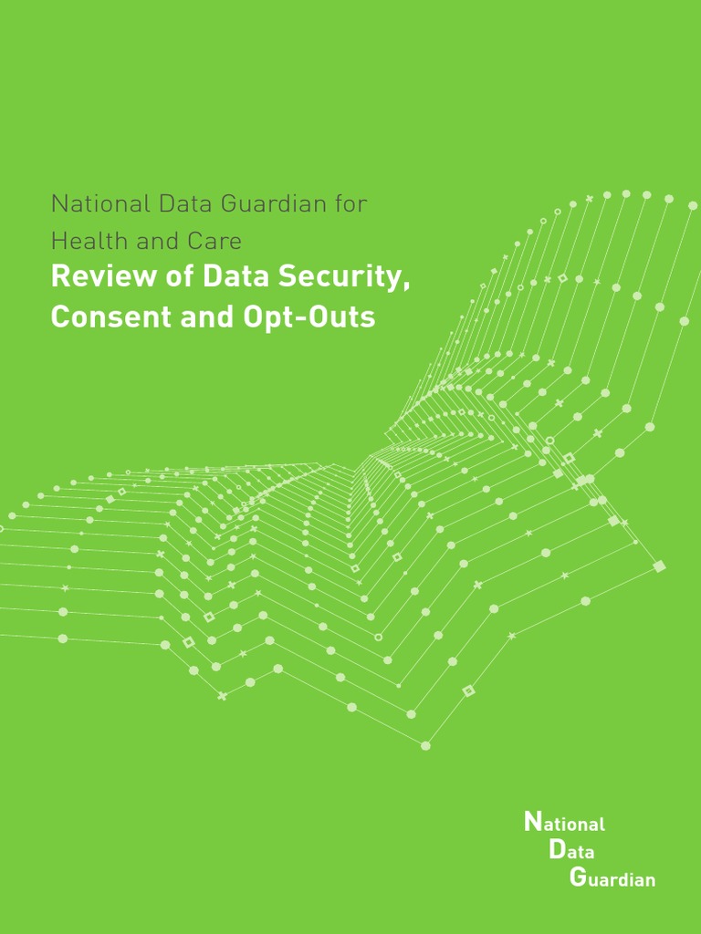 Data Security Review | PDF | Confidentiality | National Health Service