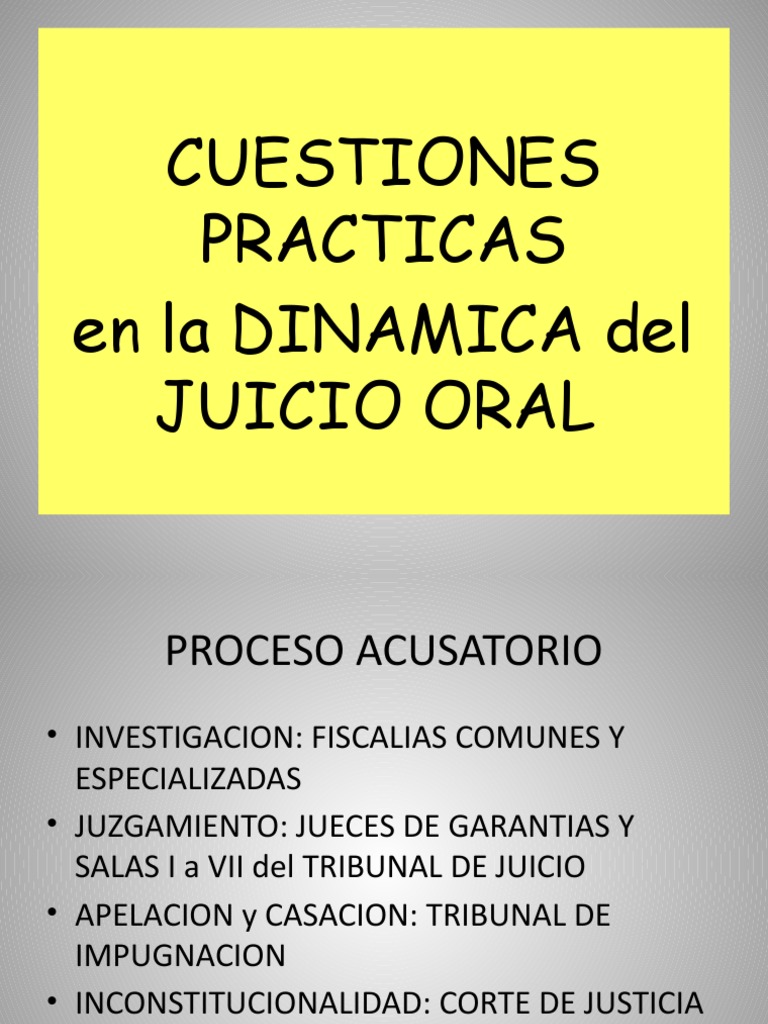 PROCESO PENAL Cuestiones Practicas III | PDF | Sentencia (ley) | Castigos