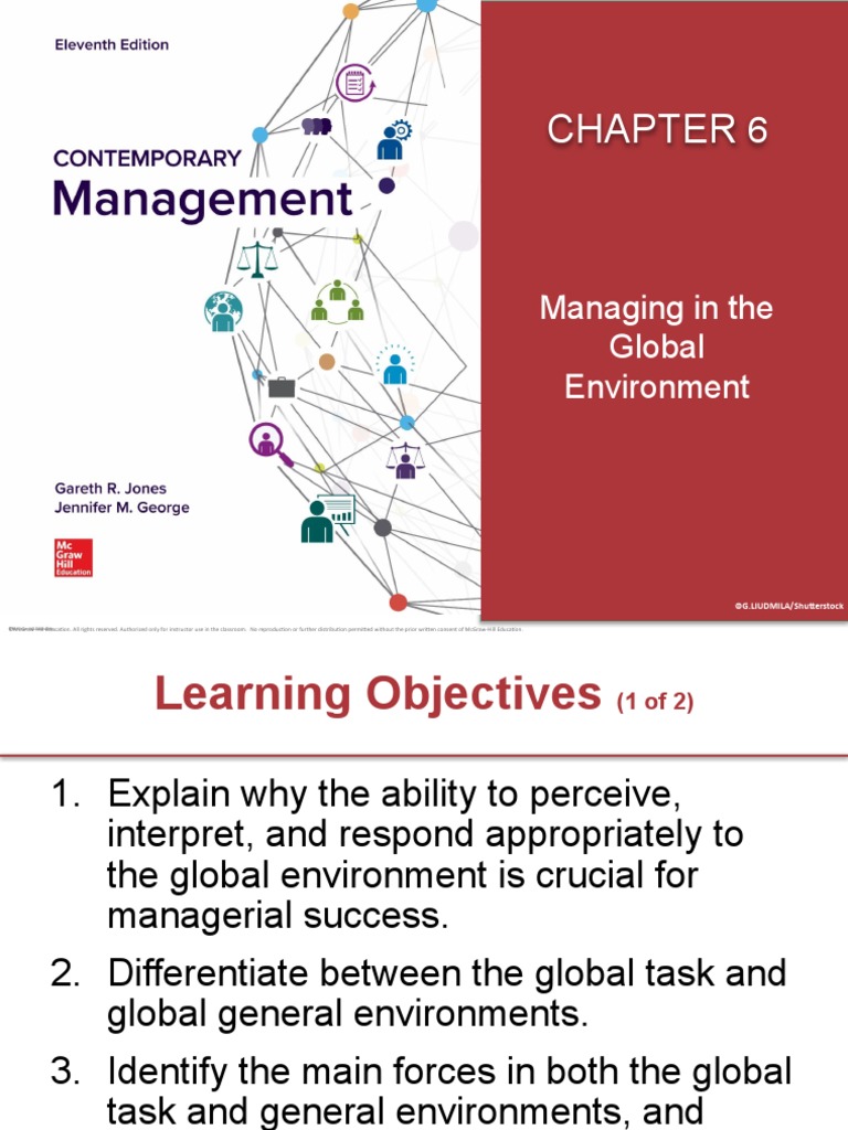 Managing in The Global Environment: ©G.LIUDMILA/Shutterstock | PDF ...