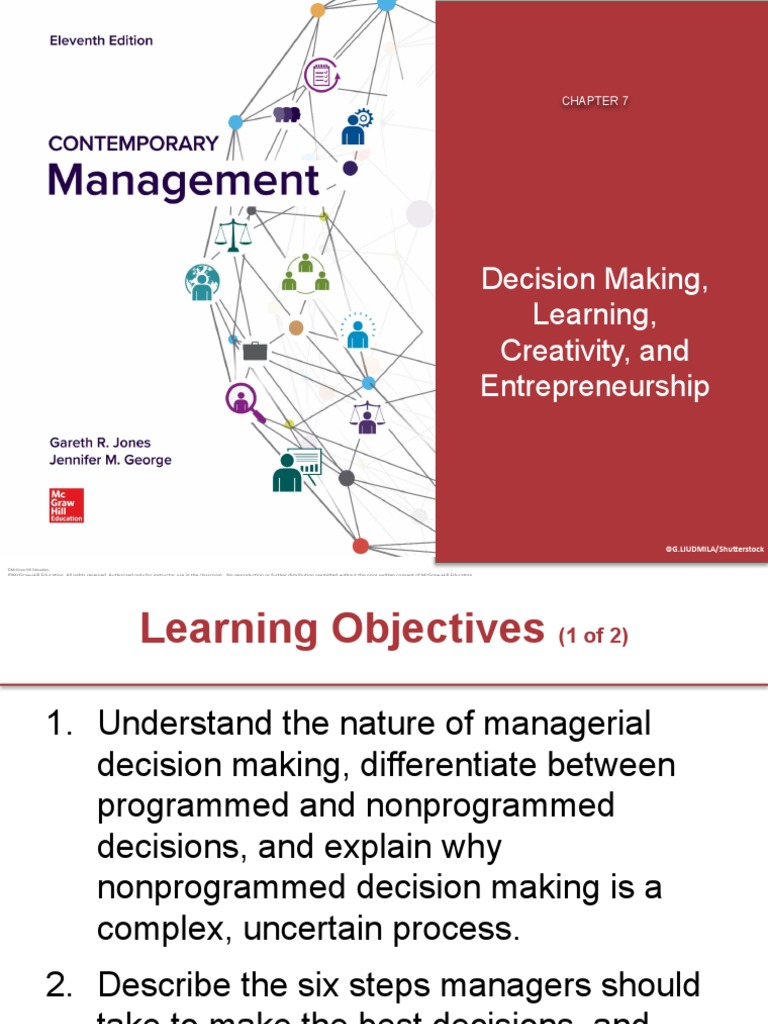 Decision Making, Learning, Creativity, and Entrepreneurship: ©G ...