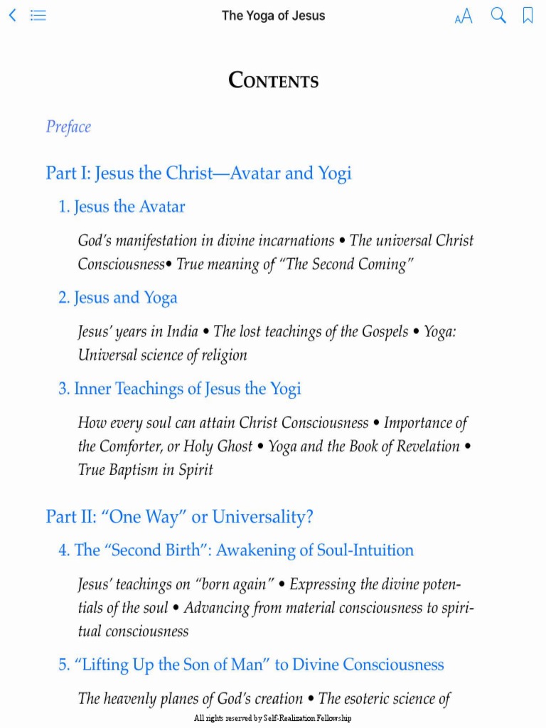 Yoga of Jesus - Yogananda | PDF