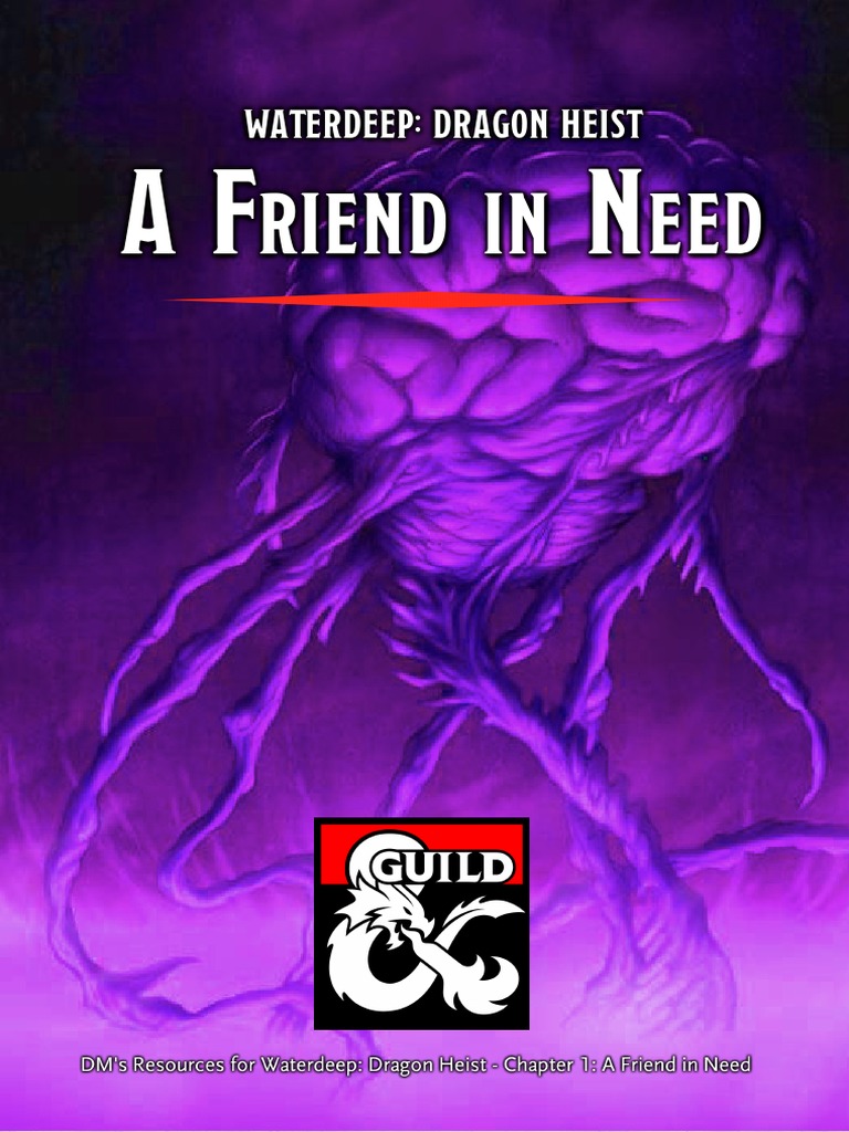 D&D 5e - Forgotten Realms - Waterdeep - A Friend in Need (Dragon Heist ...
