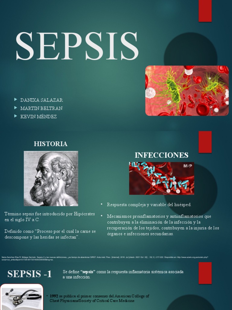 Historia y Definición de la Sepsis | PDF | Septicemia | Sistema inmune