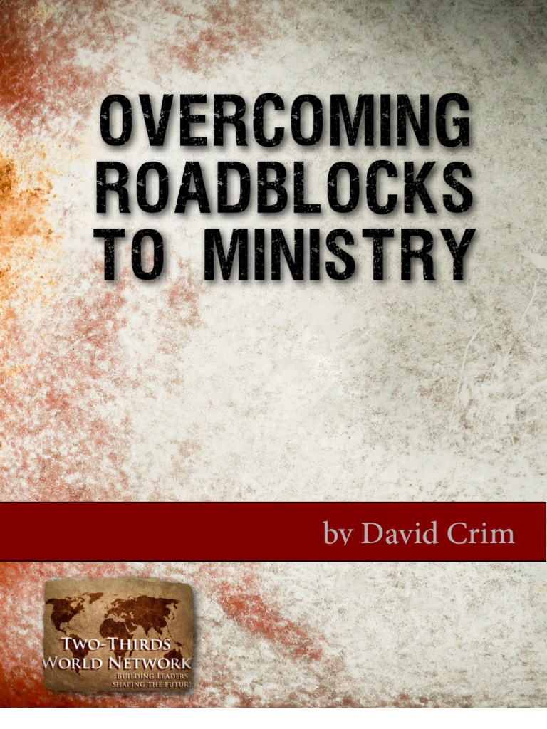 Overcoming Roadblocks To Ministry | PDF | Sin | Paul The Apostle
