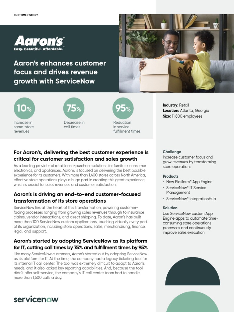 Now Platform Case Study For Revenue Growth | PDF | Retail | Sales