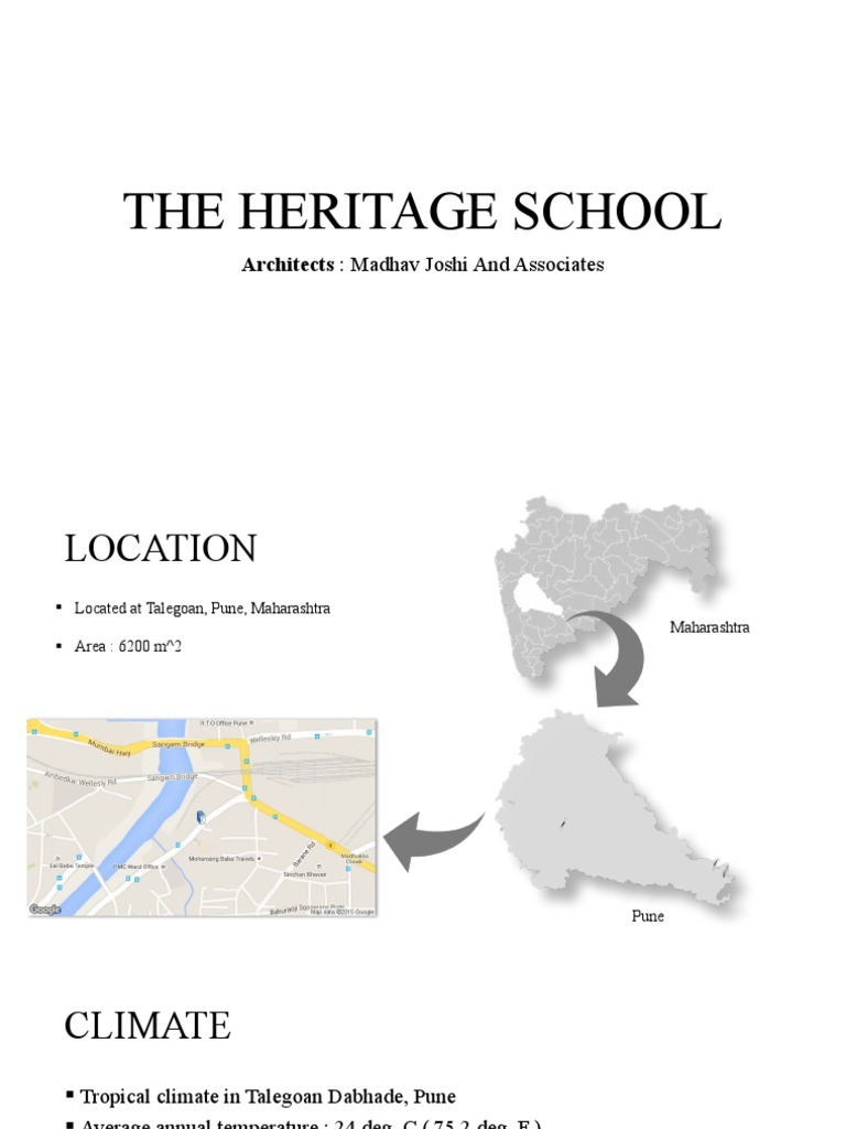 The Heritage School: Architects: Madhav Joshi and Associates | PDF ...