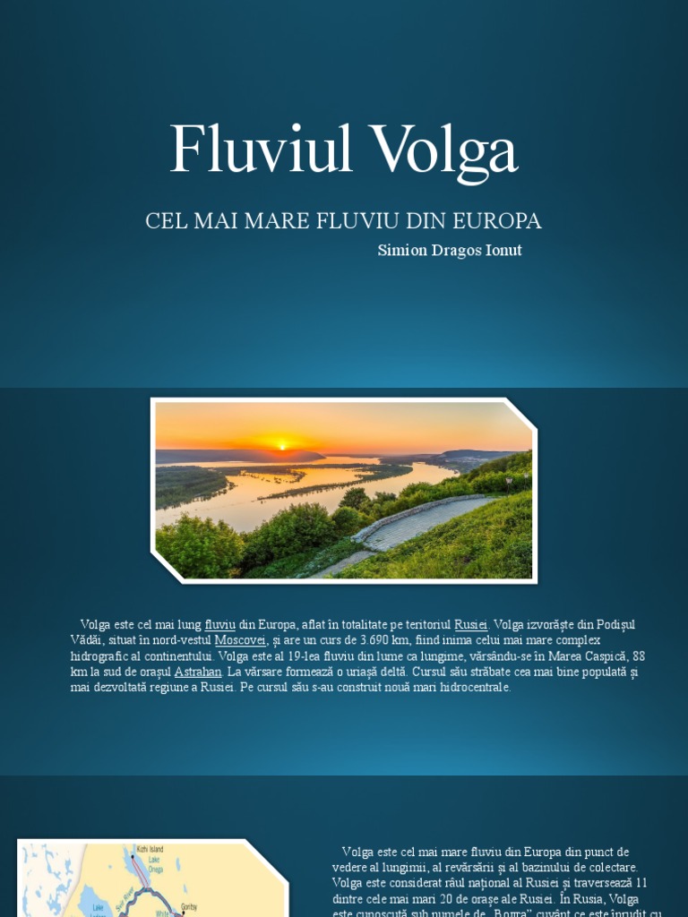 Fluviul Volga | PDF
