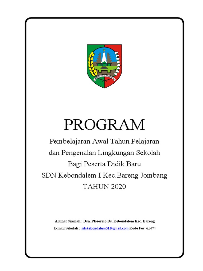 Program Mpls Sd 2020 Sdn Wonosalam I Pdf