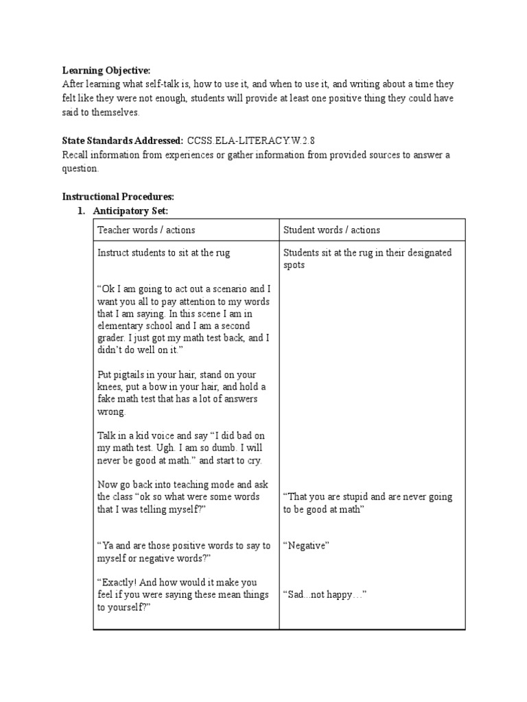 Ufs Lesson 3 | PDF | Neuropsychological Assessment | Behavior Modification