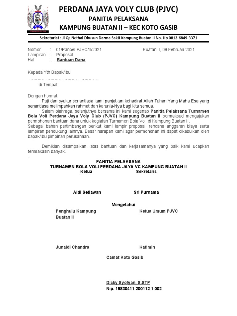 Turnamen Bola Voly | PDF