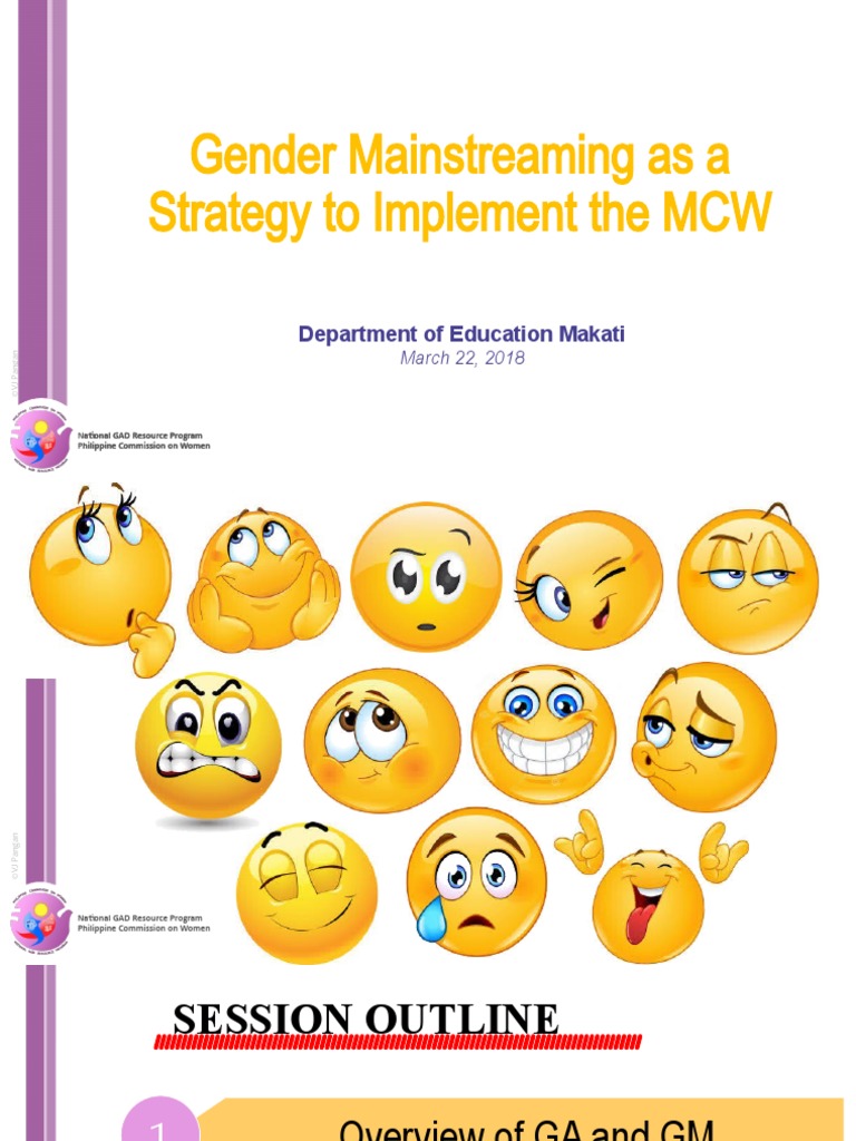 GM, GA and GMEF | PDF | Literacy | Gender