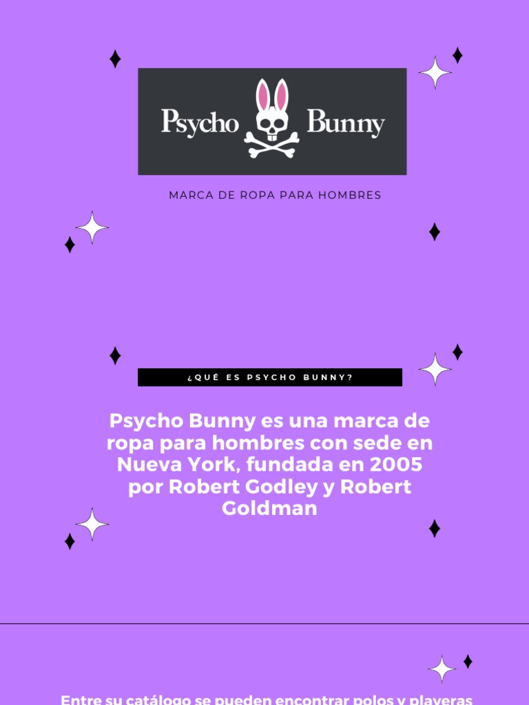 Historia y Significado de Psycho Bunny | PDF | Ropa | Textiles