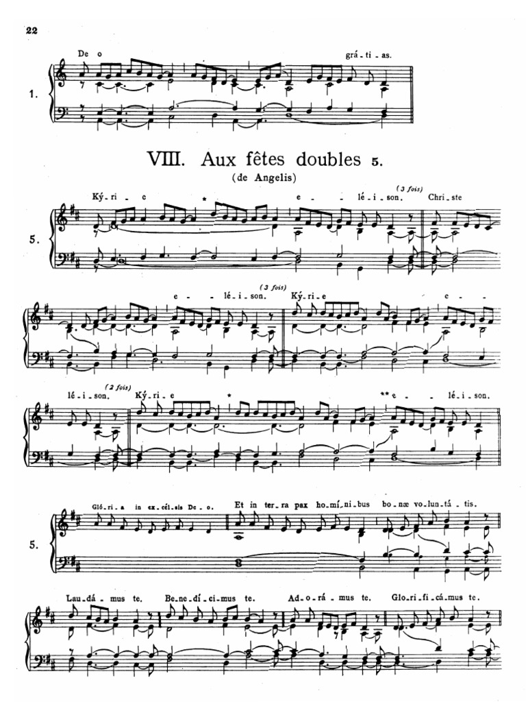2.kyrie - Messe Des Anges | PDF