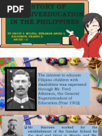 SPED Timeline | PDF | Special Education | Disability