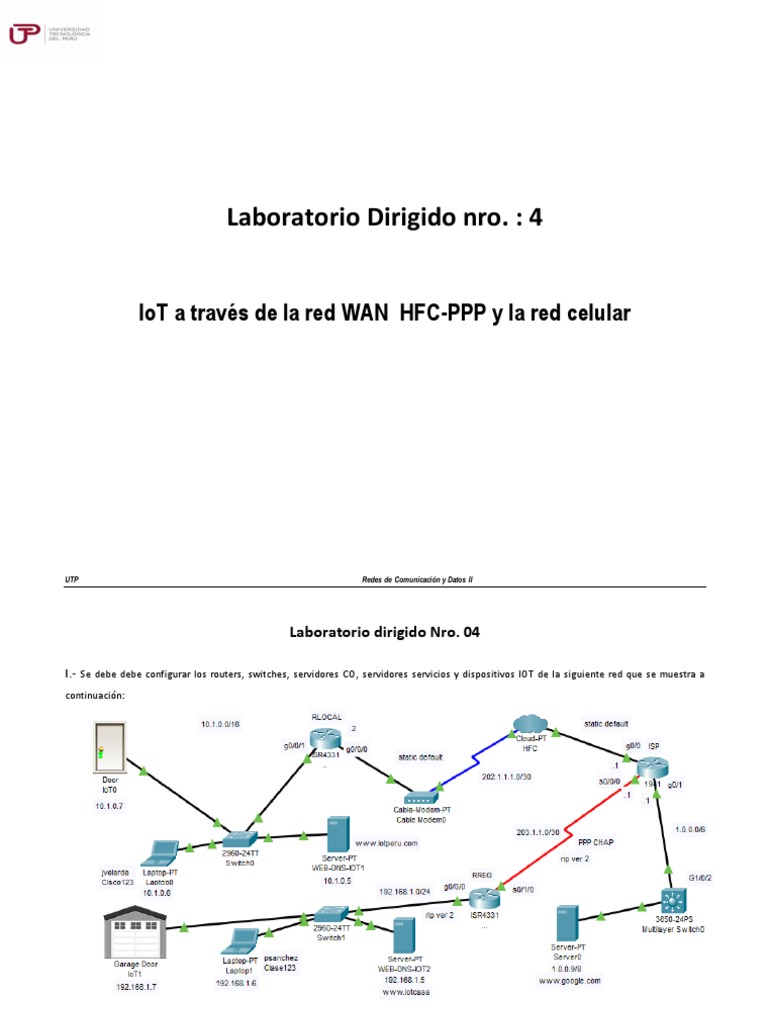 S07 s1 Laboratorio | PDF | Dirección IP | Enrutador (Computación)