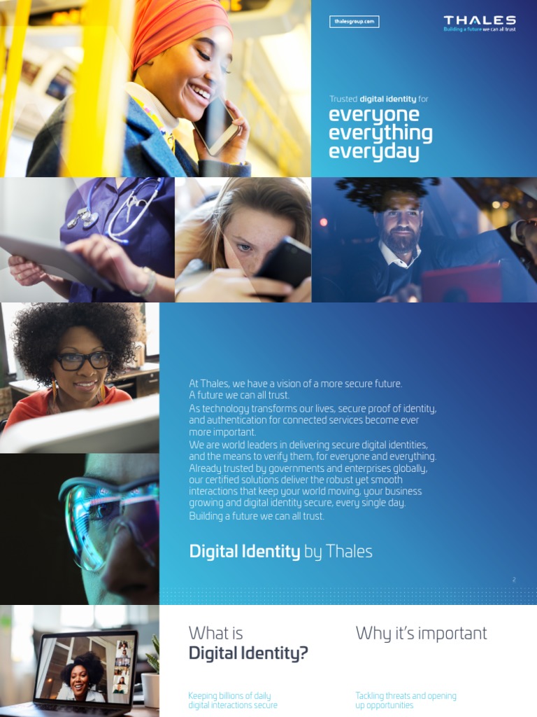 Everyone Everything Everyday: Trusted Digital Identity For | PDF ...