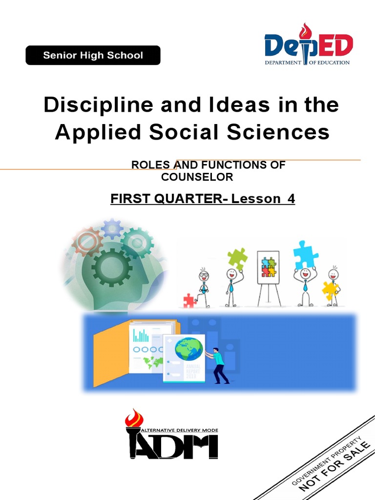 Discipline and Ideas in The Applied Social Sciences: First Quarter ...